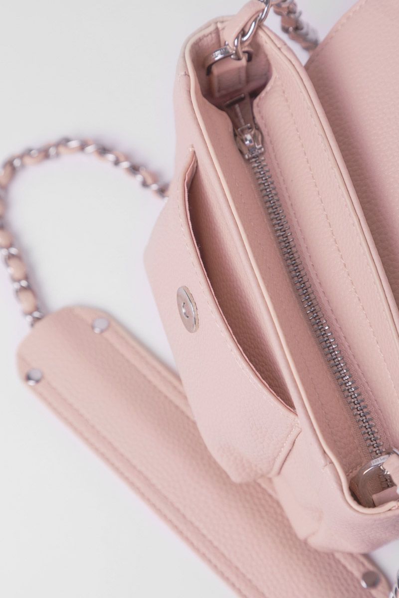 Sac à bandoulière Rose rose poudré : Sac et prêt à porter Femme : Le ...