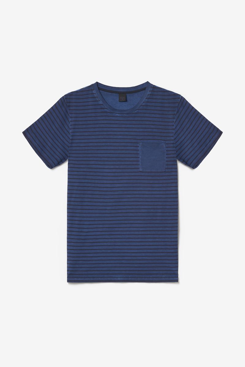 T-shirt Rable à rayures : T-shirt Homme : Le Temps des Cerises